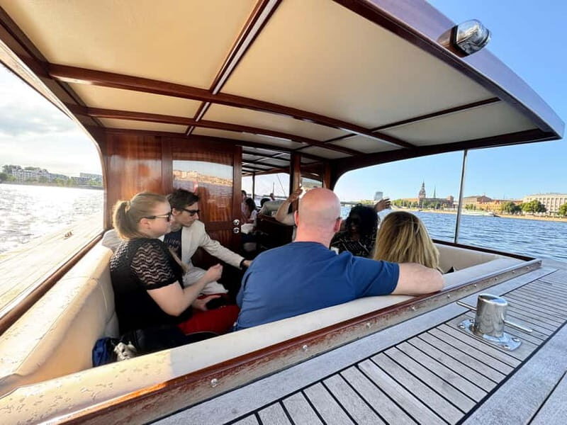 Riga: Private VIP Boat Tour on the Daugava River - What to Expect During the Tour