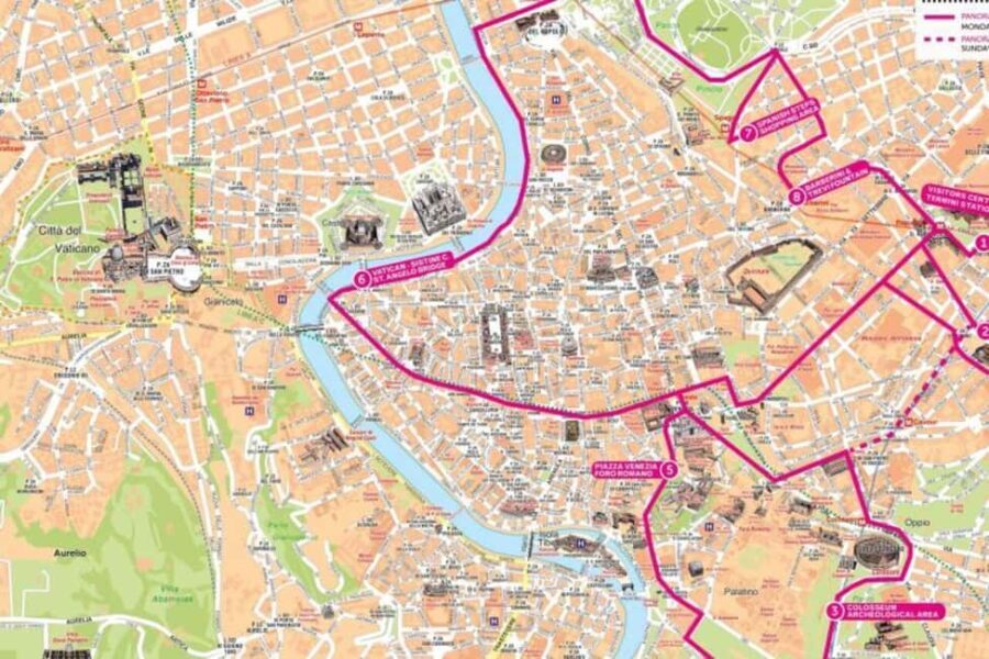 Rome: Freedom to Explore with Hop-On Hop-Off Bus Pass - The Route & Stops: What You Can Expect