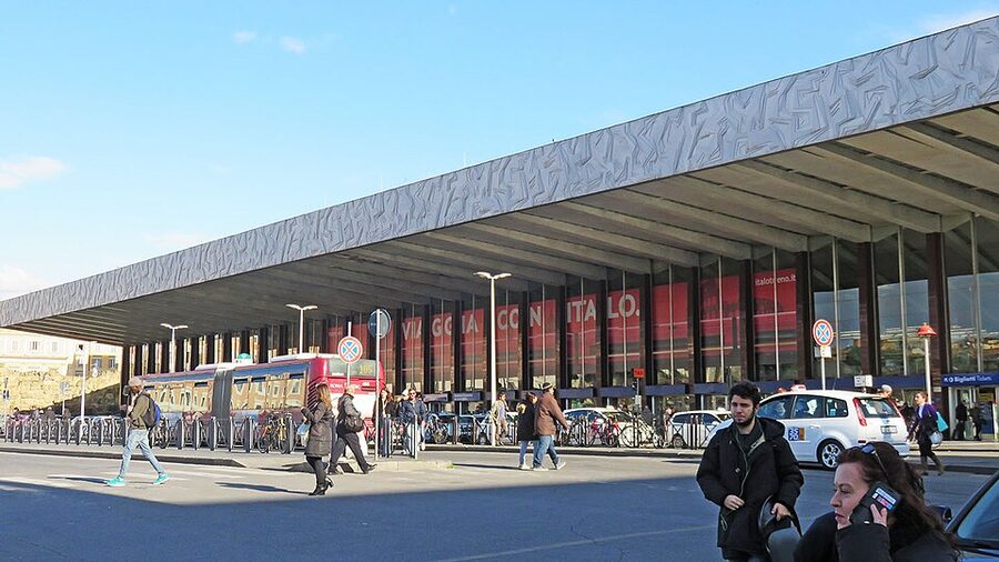 Roma Termini station main exterior