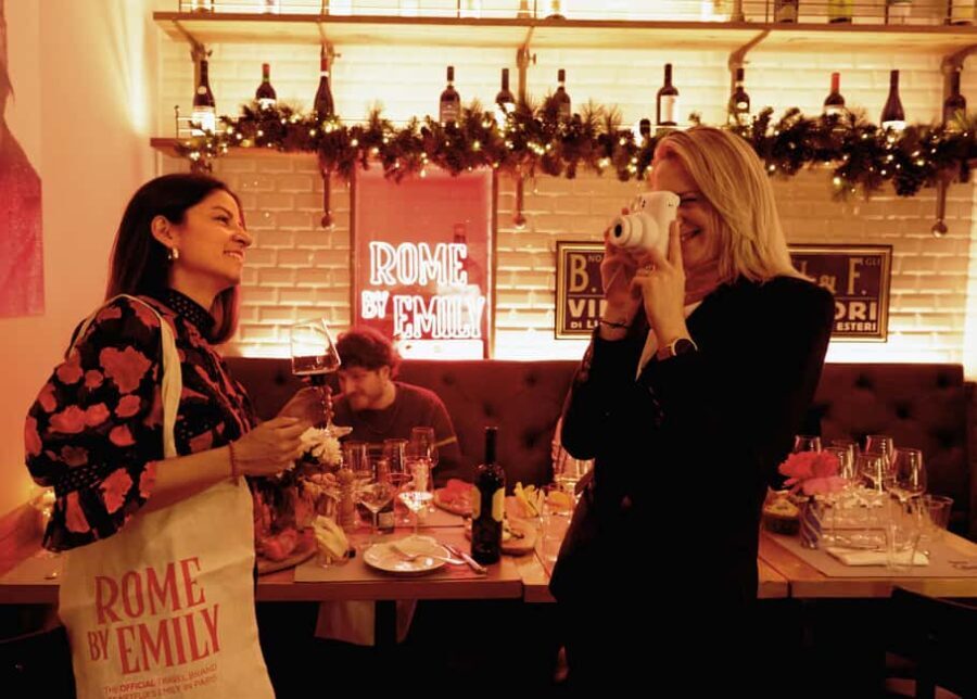 Rome: The Official Emily in Paris Wine & Aperitivo Tasting - The Itinerary in Detail