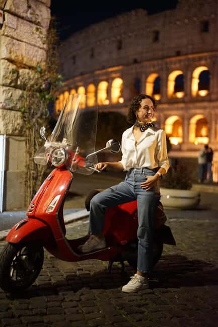 Rome: Vespa Night Experience with Aperol Spritz & Photos - FAQs