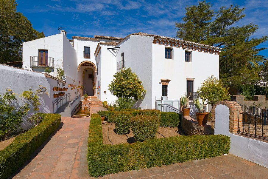 Palacio de Mondragon Ronda Andalusia courtyard