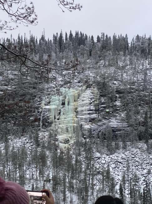 Rovaniemi: Frozen Kuroama Waterfall Guided Tour with BBQ - Photography and Scenic Views