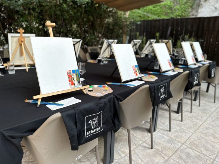 Rovinj: Artafera painting workshops - Paint, wine & more - The Artistic Process and Themes