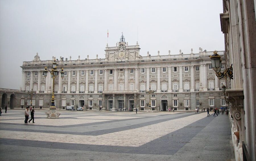 Royal Palace Madrid facade