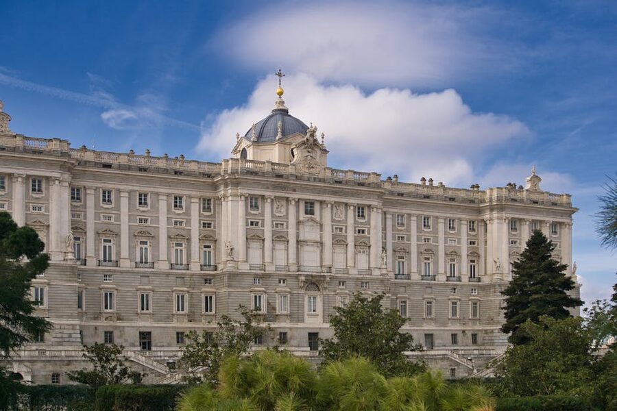 Sabatini Gardens at the Royal Palace of Madrid