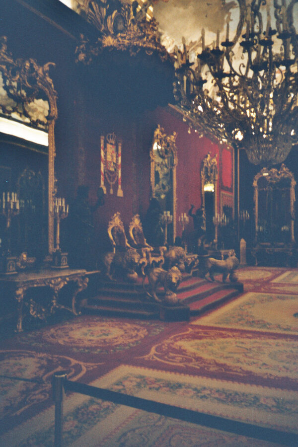 Throne Room inside the Royal Palace of Madrid