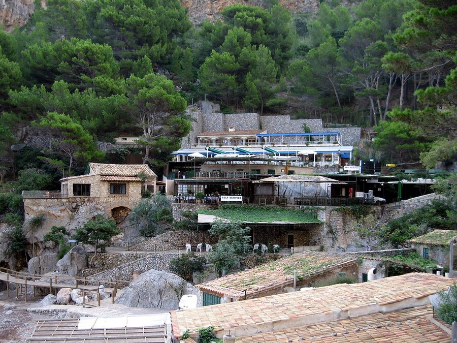 Sa Calobra cove and cliffs Mallorca