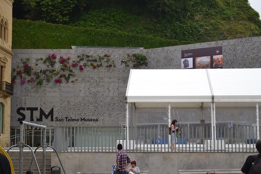San Telmo Museum building exterior in Parte Vieja