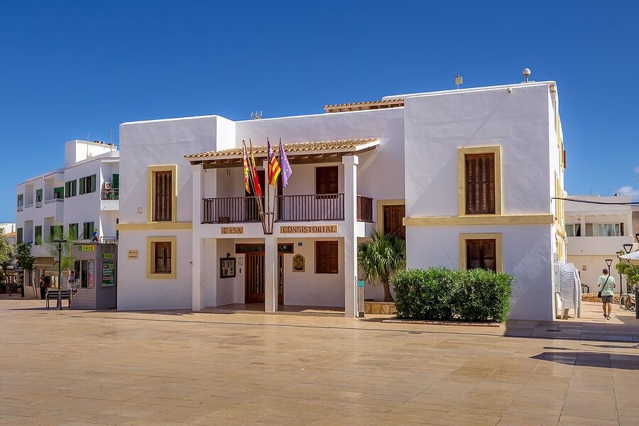 Sant Francesc Xavier Casa Consistorial Formentera town hall