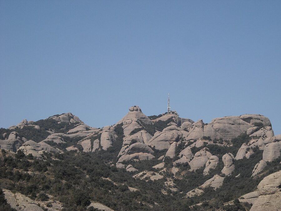 Sant Jeroni summit at Montserrat