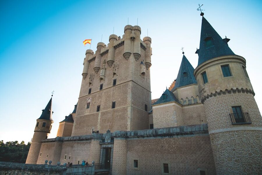Alcázar of Segovia castle exterior