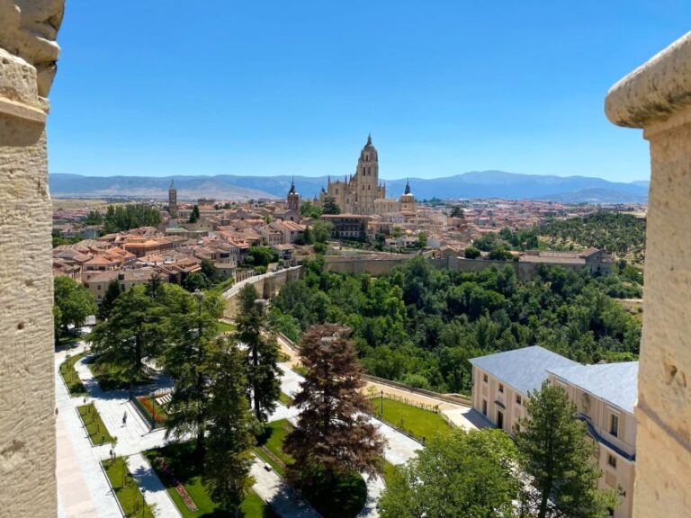 Segovia: Private City Walking Tour with Alcázar of Segovia - The Itinerary in Detail