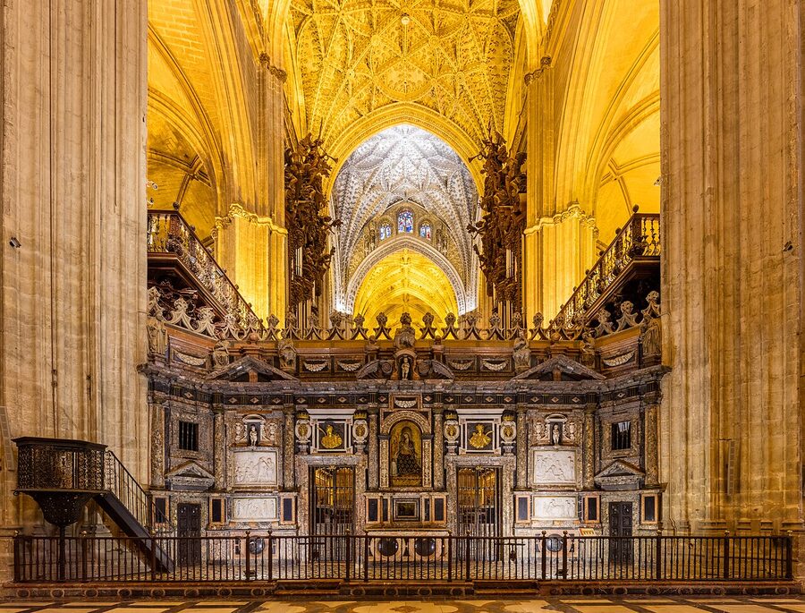Trascoro of the Seville Cathedral