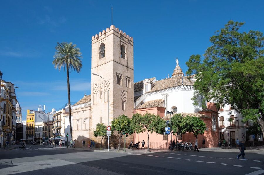Iglesia de Santa Catalina Seville tower historic architecture