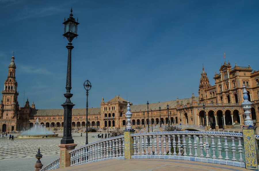 Plaza de Espana Seville architecture