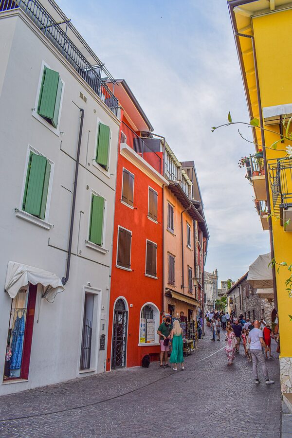 Sirmione streets summer view