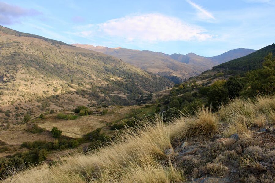Sierra Nevada mountains Spain landscape view