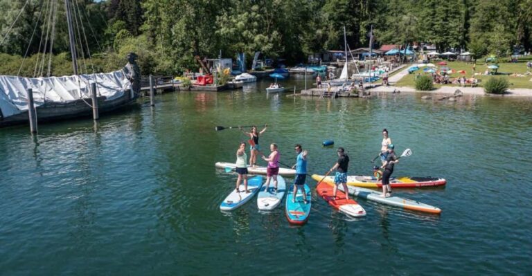 Stand Up Paddling at lake Chiemsee - The Equipment and Safety Measures