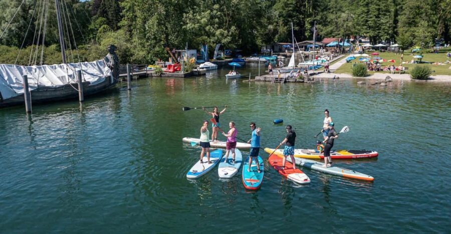 Stand Up Paddling at lake Chiemsee - The Equipment and Safety Measures