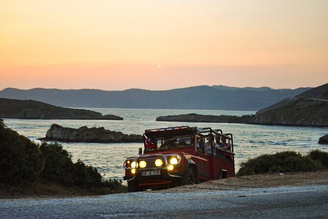 Sunset and Beach Party, Swim with Barbeque Dinner (4x4 Jeep) from Marmaris - Who Would Love This Tour?