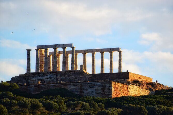 Temple Of Poseidon - Sunset Small Group Tour - Drive By Varkiza