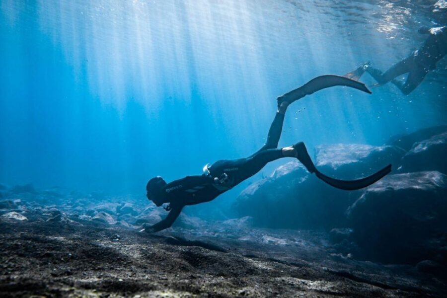 Tenerife : Snorkeling underwater with freediving Instructor - The Educational and Relaxation Components