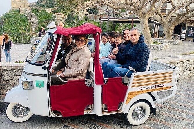 THE PADRINO TOUR - Savoca and Forza d'Agrò aboard the Vintage 80's Minibus - Practical Details and Tips