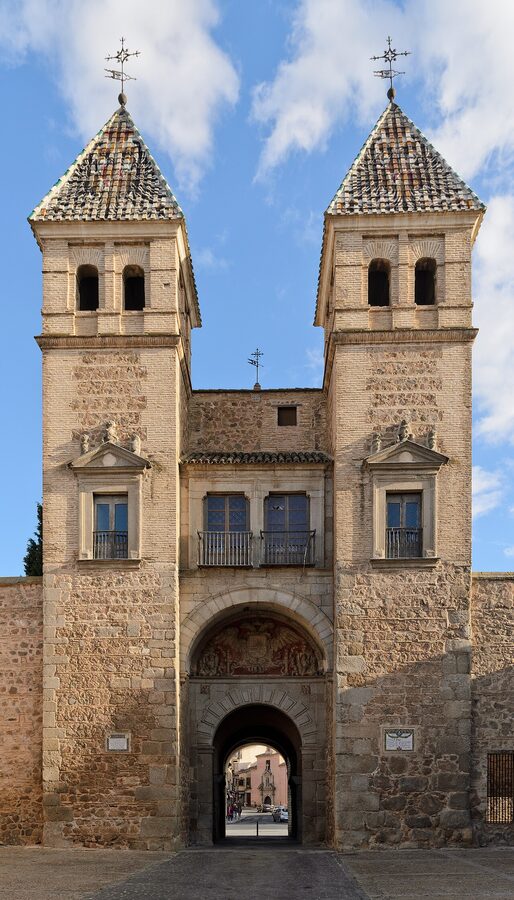 Puerta de Bisagra Nueva entrance gate of Toledo