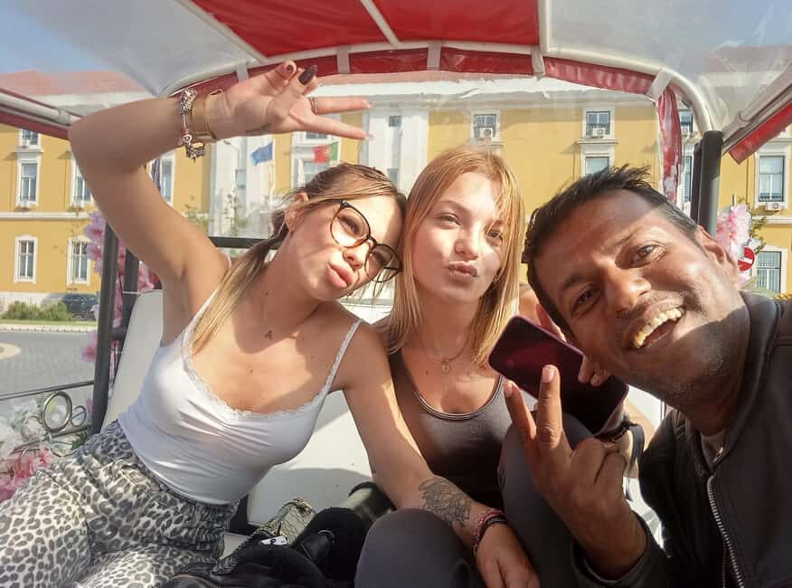Tuktuk tour in historical old lisbon, city center and Belem - When and Who Should Skip?