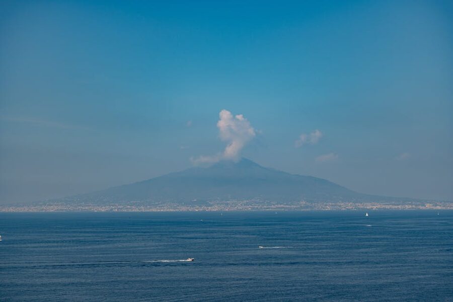 Mount Vesuvius and the Gulf of Naples