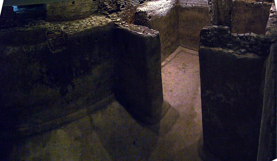 Vicus Caprarius reservoir of the Aqua Virgo aqueduct Rome