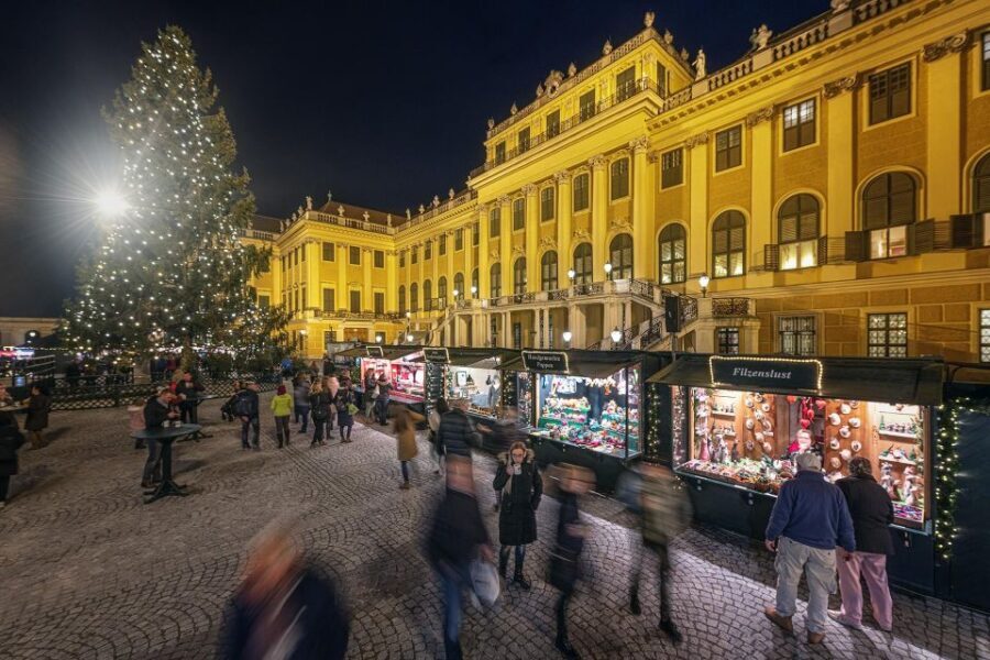 Vienna: Schönbrunn Palace & Christmas Market Walking Tour - The Christmas Market: A Festive Wonderland